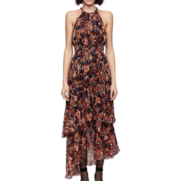 A.L.C. | Dresses | New Alc Elaine Dress In Port Wine Multi | Poshmark